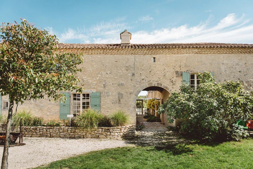 Restored medieval chateau with a pigeonnier in Gascony