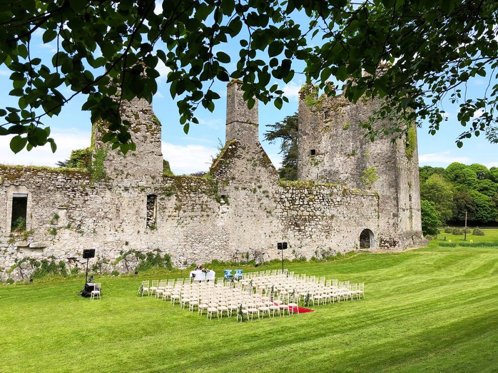 Say yes in an 800-year-old fairytale castle in Cork